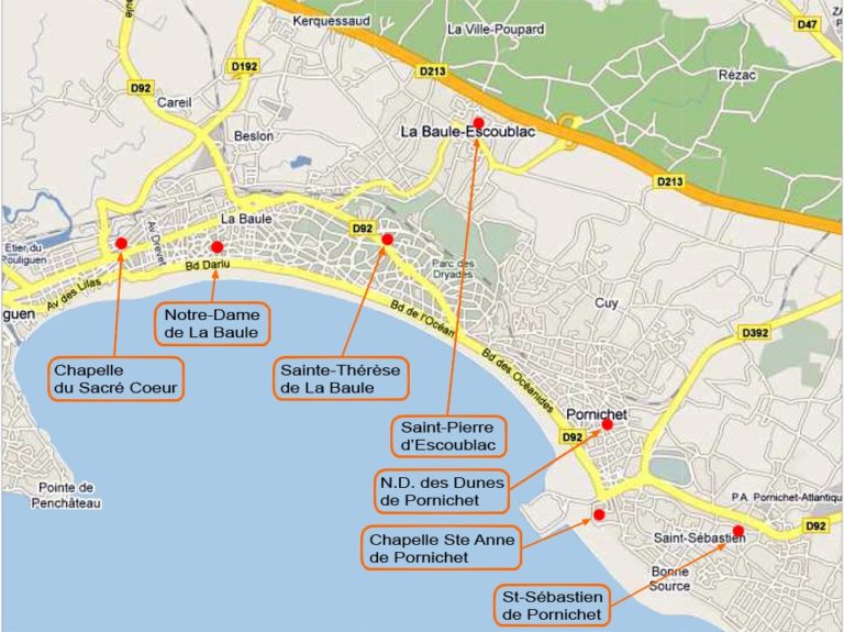 google-maps-la-baule-avec-nom-et-lieu-police4-cadre-centre-100301 ...